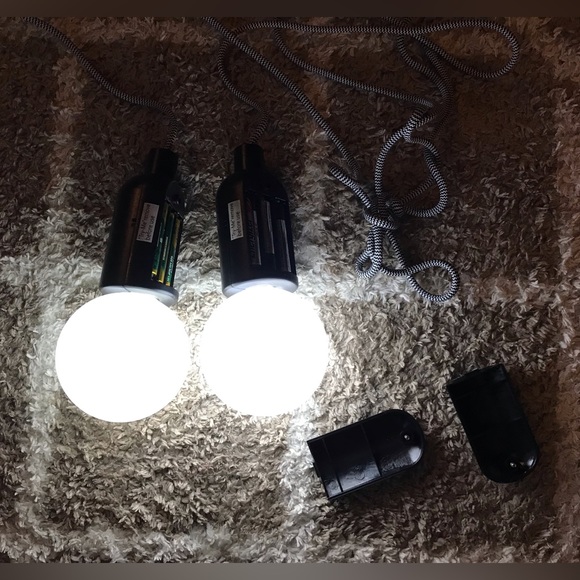 Source Unknown | Accents | 2 Pull String Tie Up Battery Op Light ...